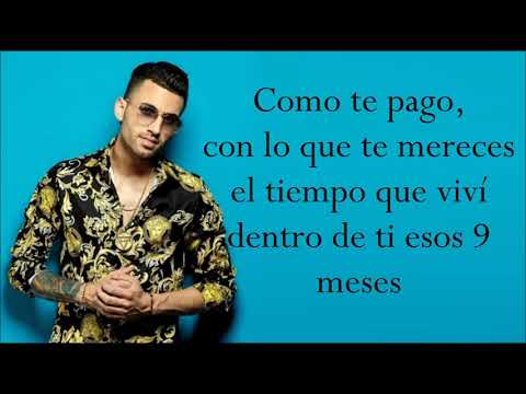 COMO TE PAGO (Letra) LENIER