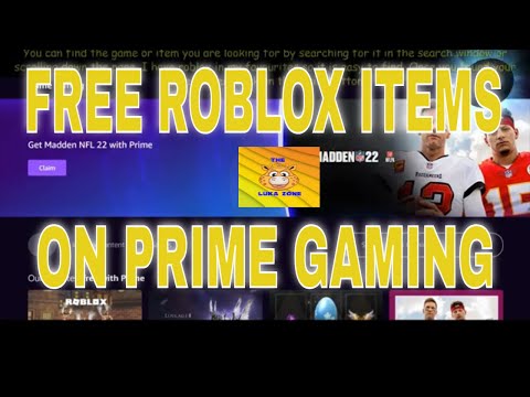 How to get free Roblox items on Amazon Prime