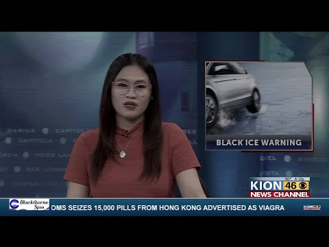 CHP Santa Cruz warning drivers of black ice on roads in parts of the county