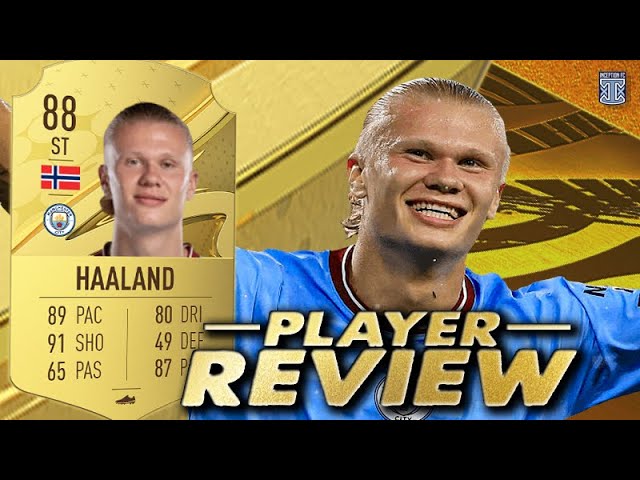 What is Erling Haaland's FIFA 23 rating? Overall, card stats, meta ...