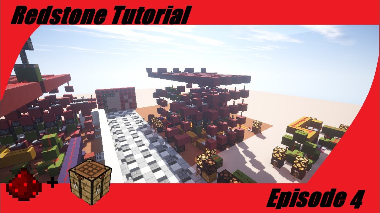 Minecraft Redstone - Arithmetic Logic Units (ALU) - Redstone Tutorial 4
