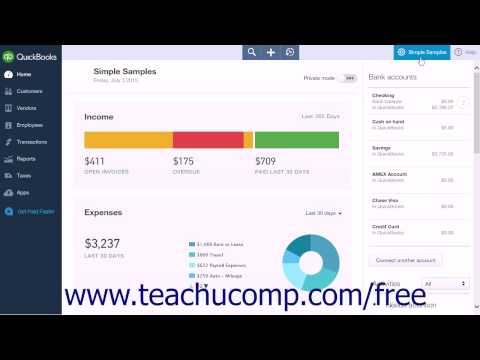 QuickBooks Online Plus 2015 Tutorial Using the Location List Intuit Training
