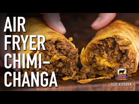 Air Fryer Chimichangas Recipe