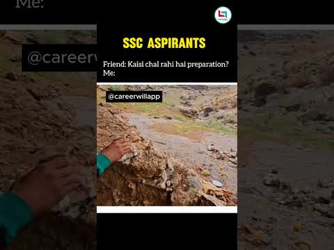 SSC Aspirants Prepration #ssccgl #ssc #cgl #sscmemes #careerwillssc2024 #careerwillapp