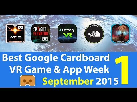 Best Google Cardboard VR Game & App Week 1 September 2015 (Android & iOS)