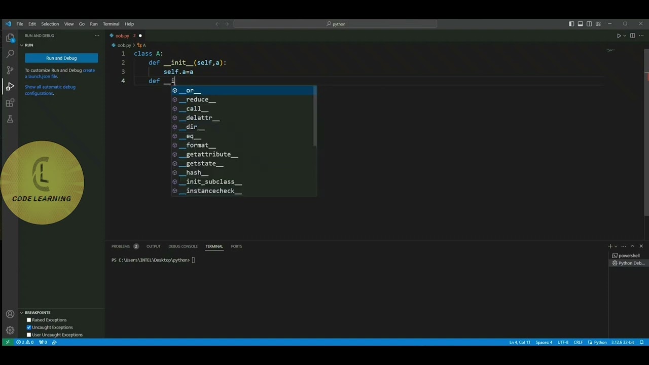 Python | Operator overloading 'comparison operators - right shift' | CodeLearning