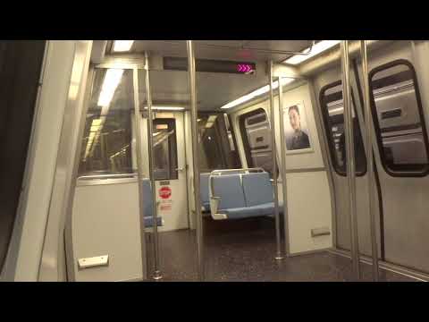 On Board: WMATA Metrorail Breda 3000 Series - Vienna - Ballston