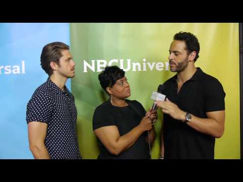 Daniel Sunjata and Aaron Tveit of Graceland