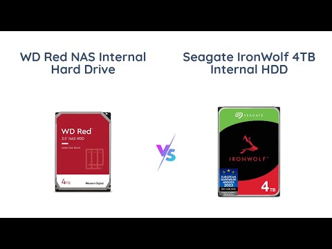 WD Red vs. Seagate IronWolf 4TB NAS HDD Comparison