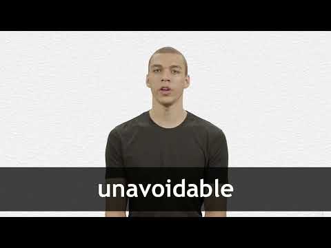 UNAVOIDABLE - Definition & Translations | Collins English Dictionary