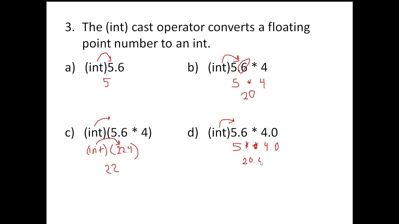 Cast Operators in Java