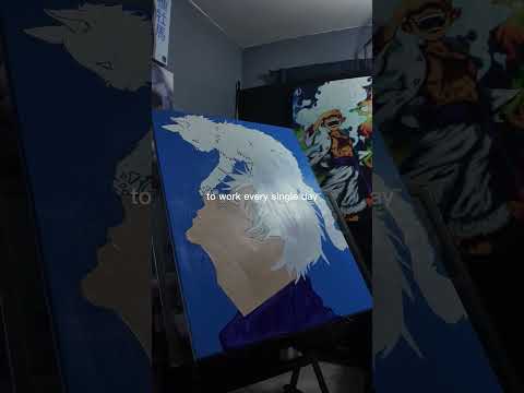 JJK anime art with meaning. #JujutsuKaisenArt #DiversityInArt #HuntArtStudios #AnimeArt