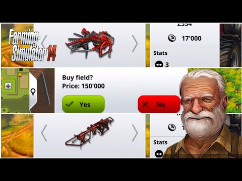 FS-:14|I brought tredder, windrower& Greenfield worth of 180000$ #farming #challenge #farmer