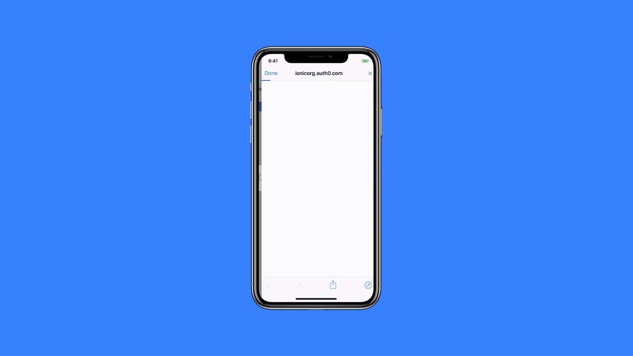 Ionic Auth Connect demo: Easily add Auth0 login to an Ionic app