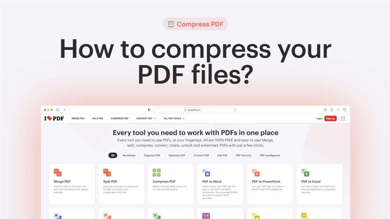 How to compress your PDF file without losing quality
