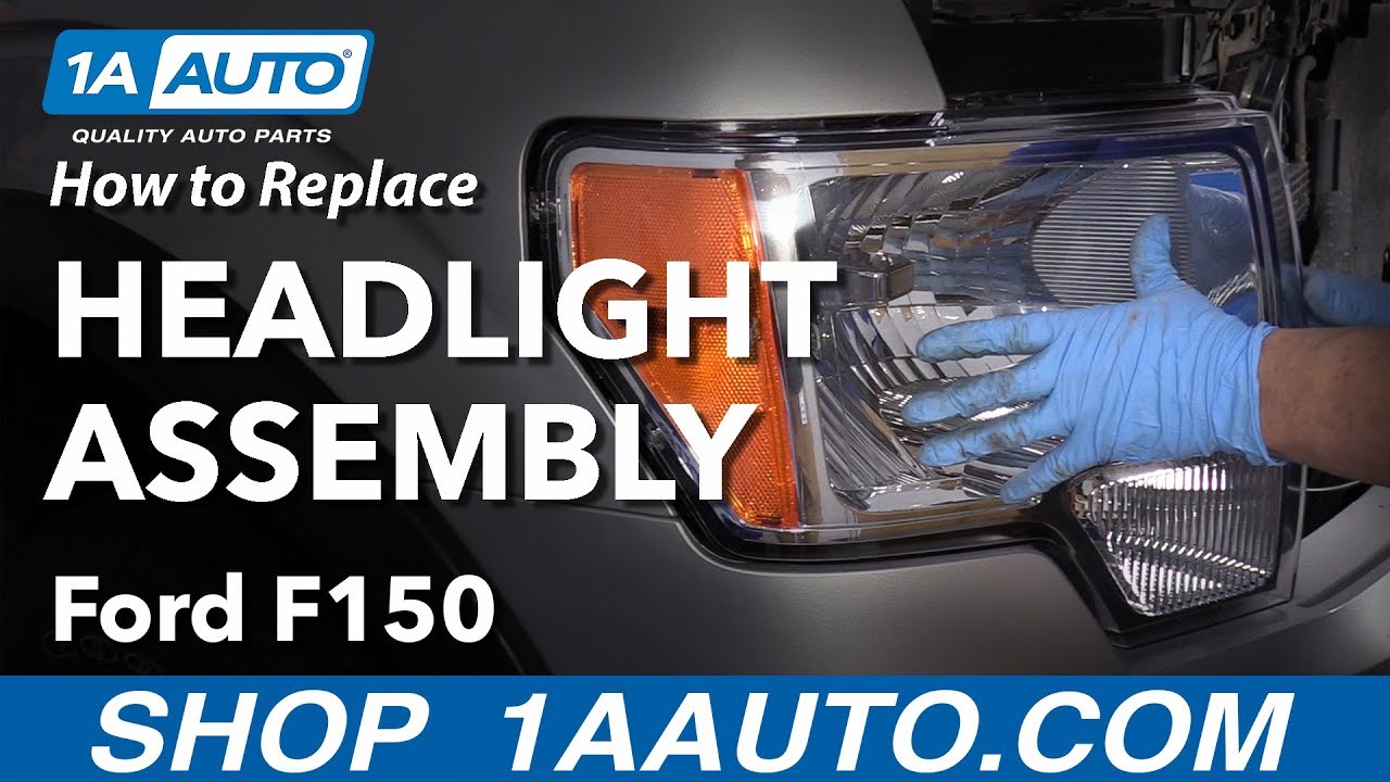 How to Replace Headlight Assembly 09-14 Ford F-150