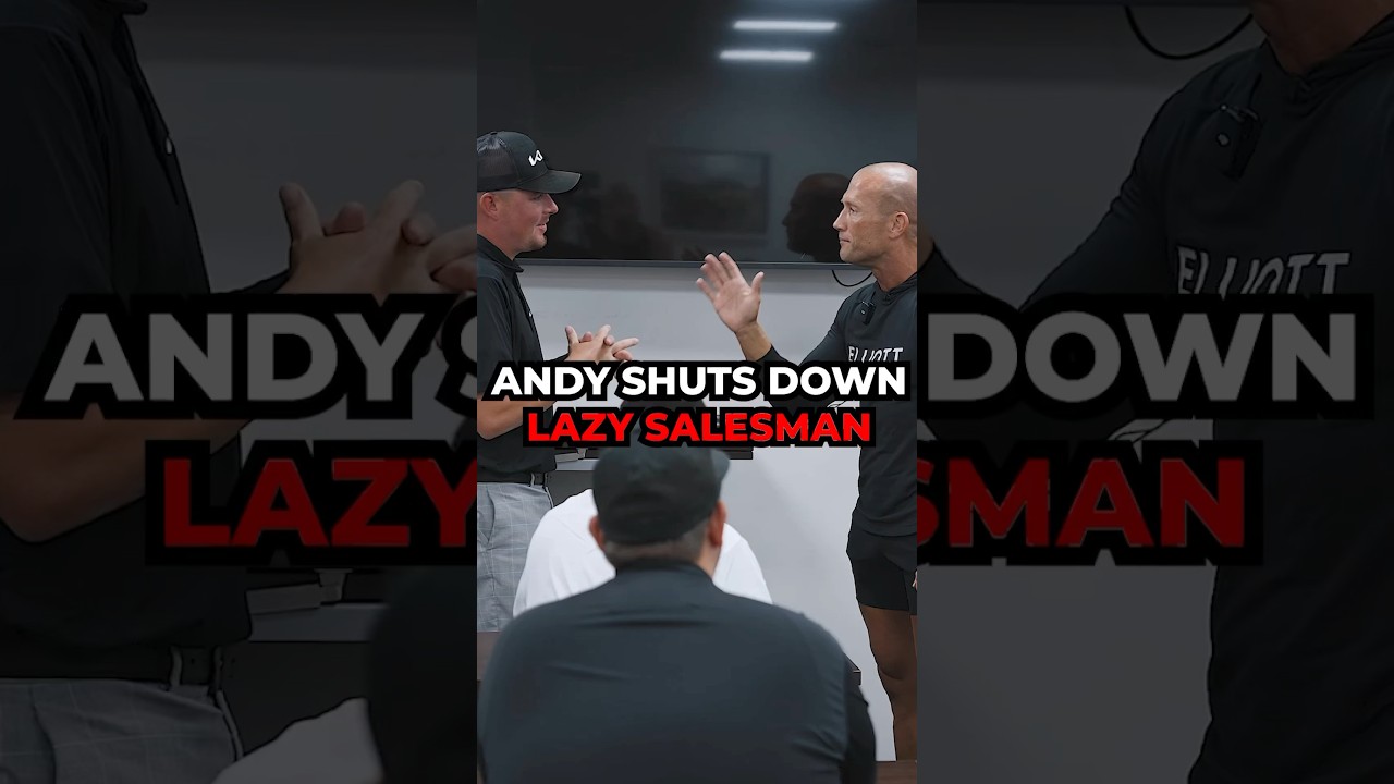 ANDY SHUTS DOWN LAZY SALESMAN // 👉 text “PBD” to 918-210-0254