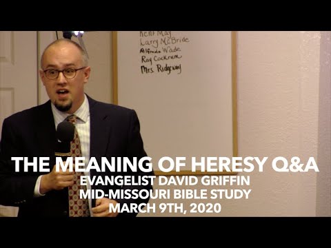 The Meaning of Heresy Q&A with David Griffin