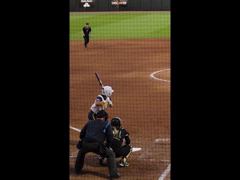 Lilly Vallimont Home Run vs. Purdue | Michigan Softball