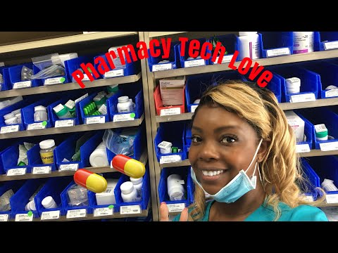 Day and Life of a Hospital Pharmacy Technician | LETโS GET TO WORK!!