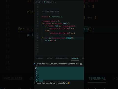 Python 3 | The simple genius of the Counter class! #python3 #python3 #coding