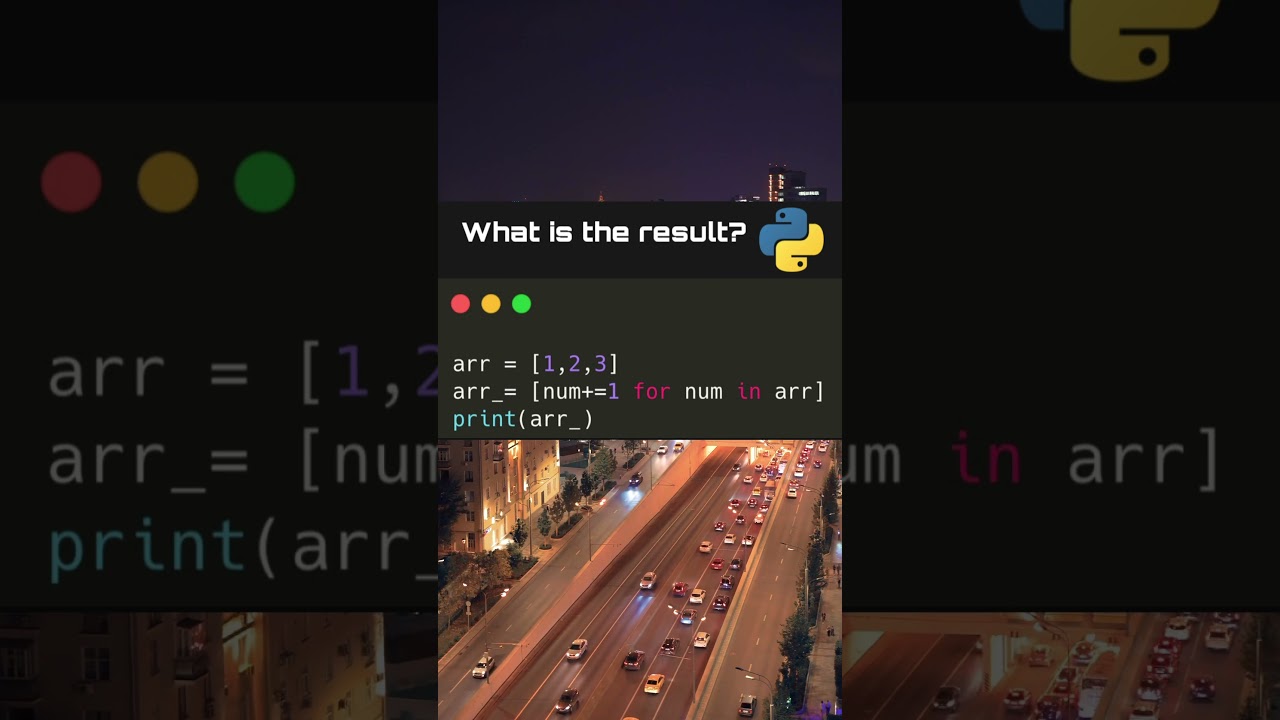 Can you answer this python question? #coding #dev #programming #python