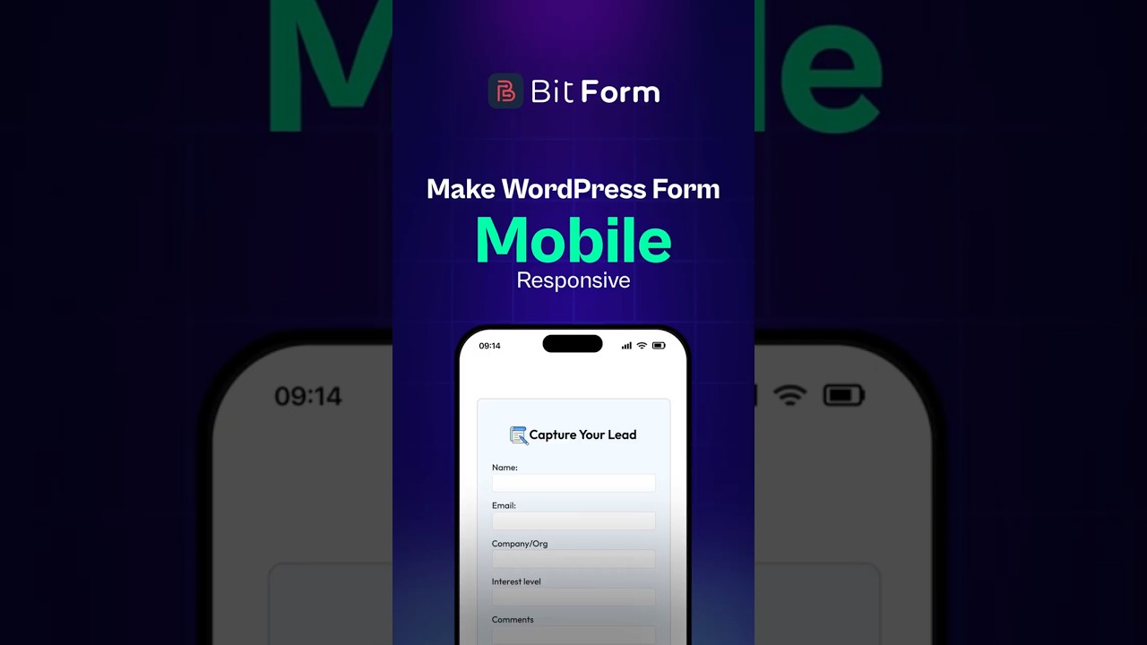 Create Mobile Responsive Forms in WordPress | Bit Form Tutorial!