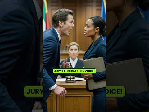 Jury Laughs at Her Voice — But What She Pulls Out Silences the Courtroom!
