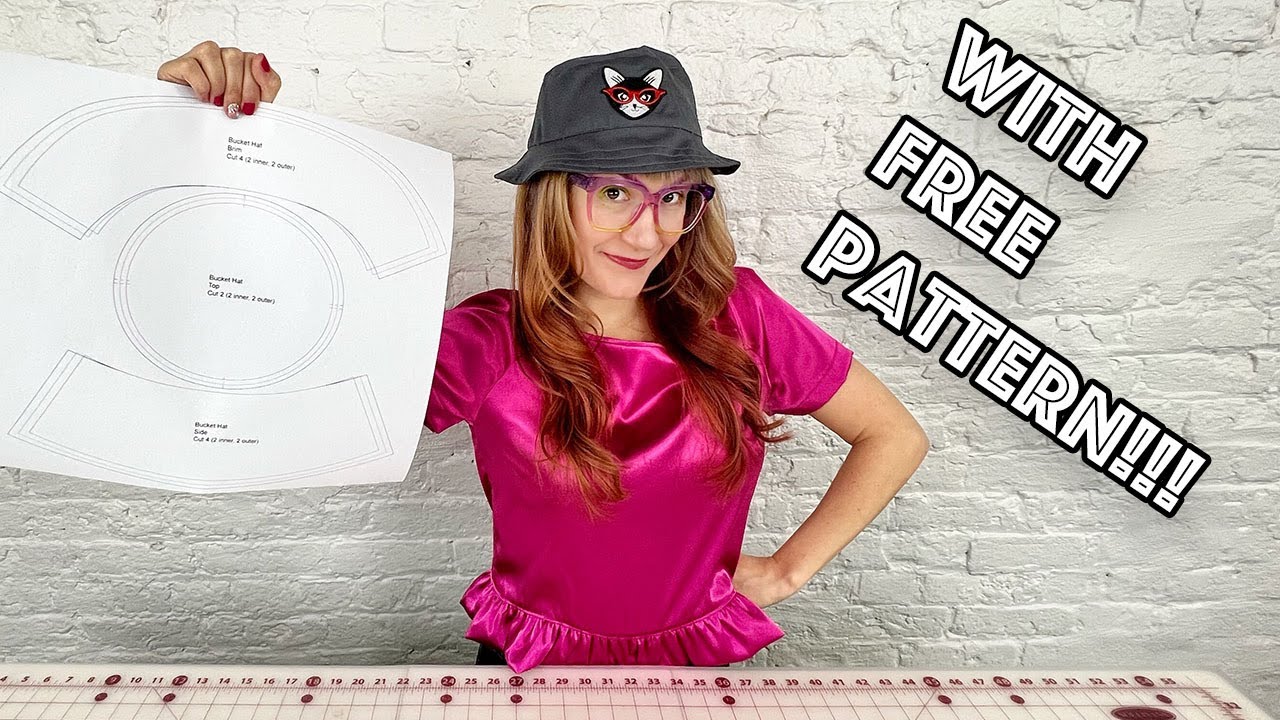 Easy Bucket Hat DIY With FREE Sewing Pattern