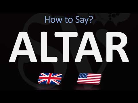 How to Pronounce Altar? (2 WAYS!) UK/British Vs US/American English Pronunciation