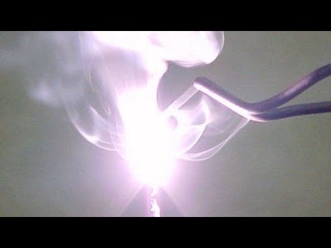 Burning of Magnesium Ribbon - Dazzling white flame, Nature of Metallic oxides