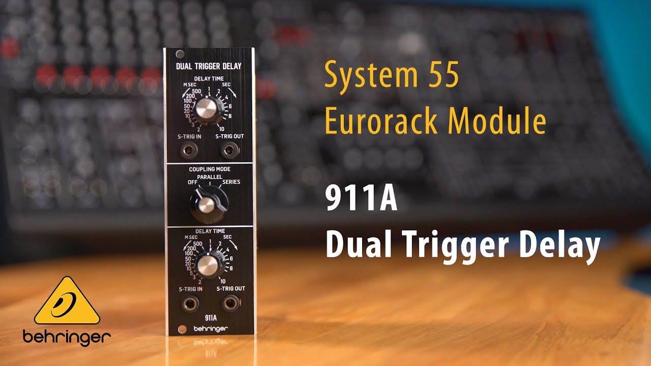 Behringer 911A Dual Trigger Delay аналоговый синтезатор, eurorack купить в Москве в интернет ...