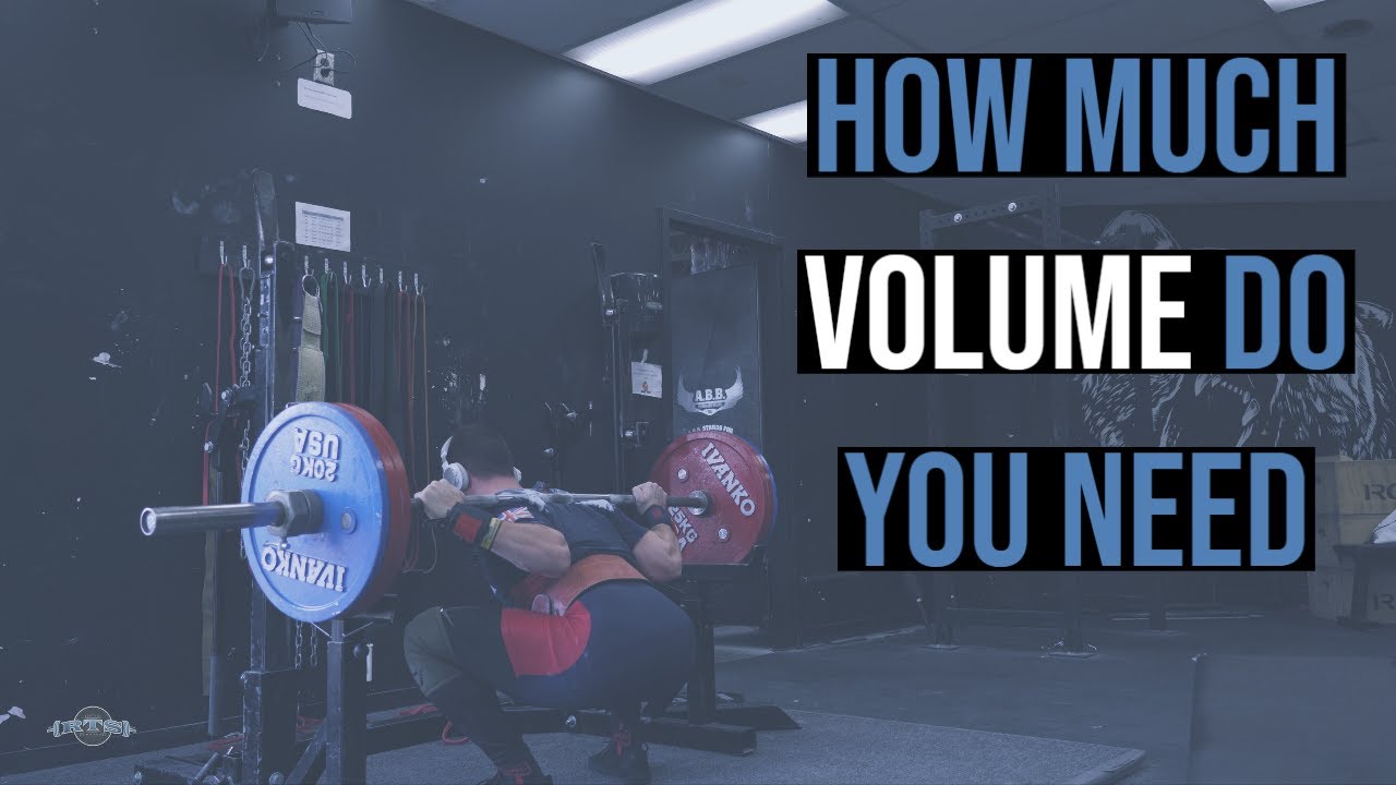 How Much Training Volume Is Needed To Progress?