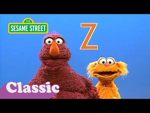 Telly and Zoe Teach the Letter Z | Sesame Street Classic