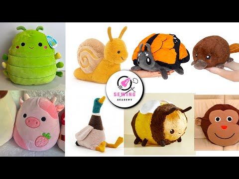 Handmade Plushies 🧵💕 | 30 Fun & Easy DIY Stuffed Animal Sewing Ideas