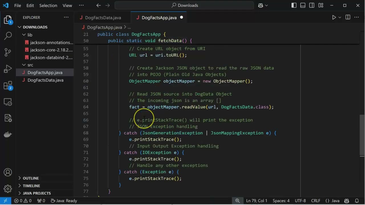 Java Fetch a Web API Tutorial