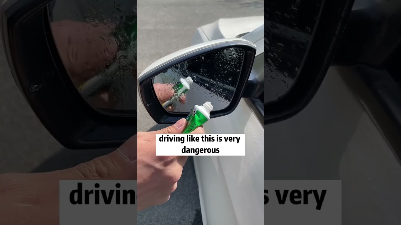 The miraculous effect of toothpaste is only known to drivers who have been driving for ten years!