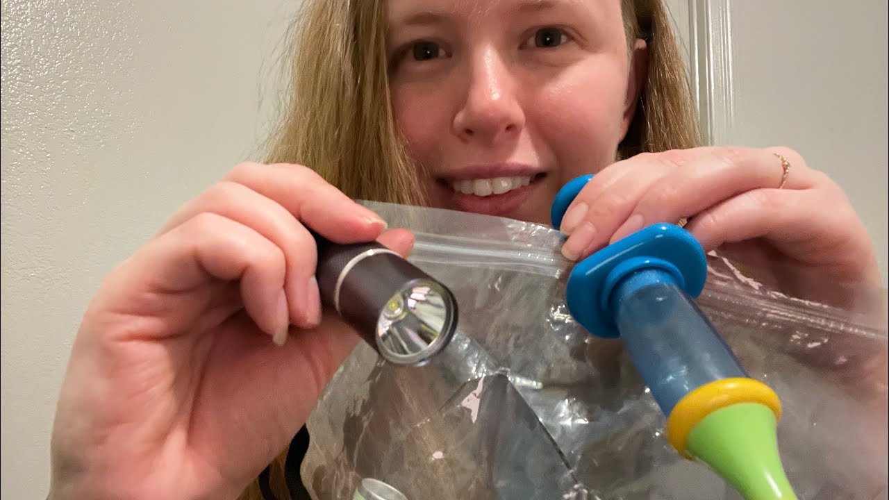 ASMR item inspection and check up