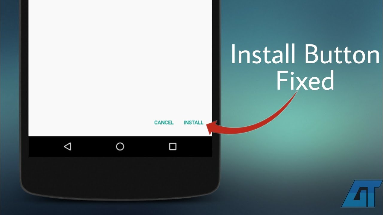 how to fix can't click Install button, Fix Downloaded apk can't install, Install button fixed ☑️