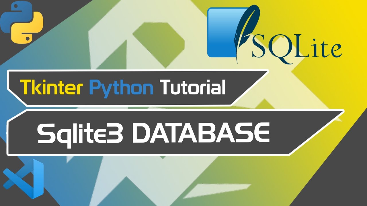 python tkinter tutorial #19 | membuat database dengan sqlite3