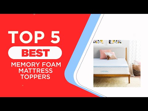 The 5 Best Memory Foam Mattress Toppers of 2025 | Reviews | Best Foam Mattress for Extra Comfort