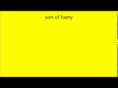 Meaning Of The Name Harrison