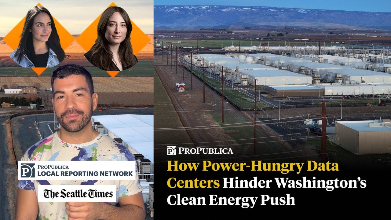 How Power-Hungry Data Centers Hinder Washington’s Clean Energy Push