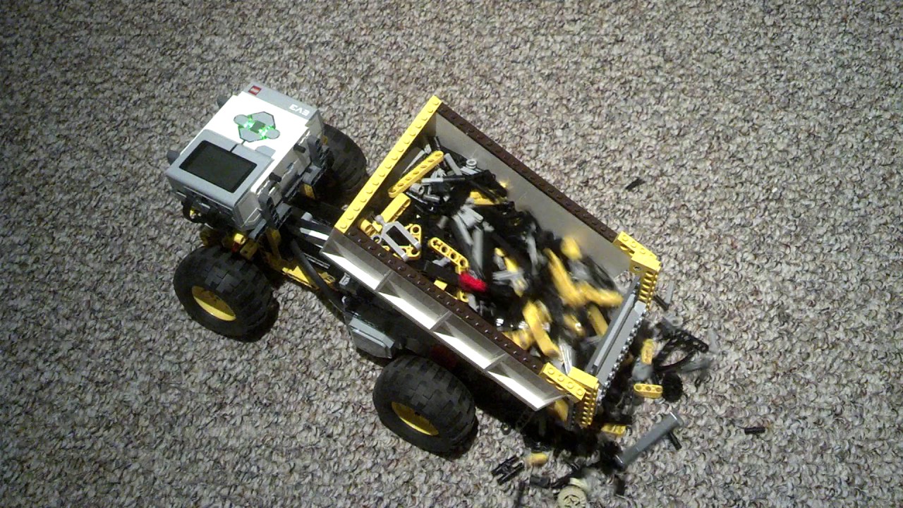 Remote control dump truck - ev3dev/python