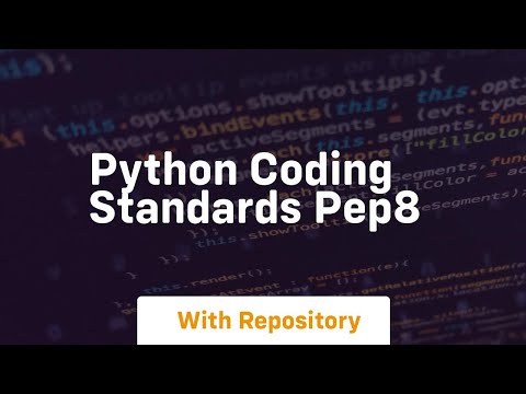 python coding standards pep8