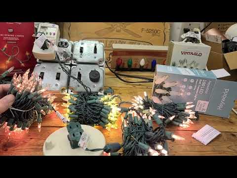 Heyworld LED Slow Twinkle Soft Twinkling Christmas String Lights - Do They Look Like The Real Thing?