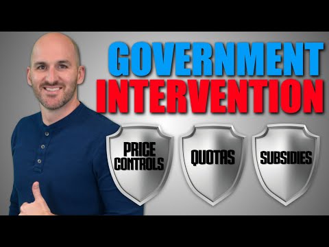 Micro: Unit 1.4 -- Government Intervention: Price Controls, Quotas, and Subsidies