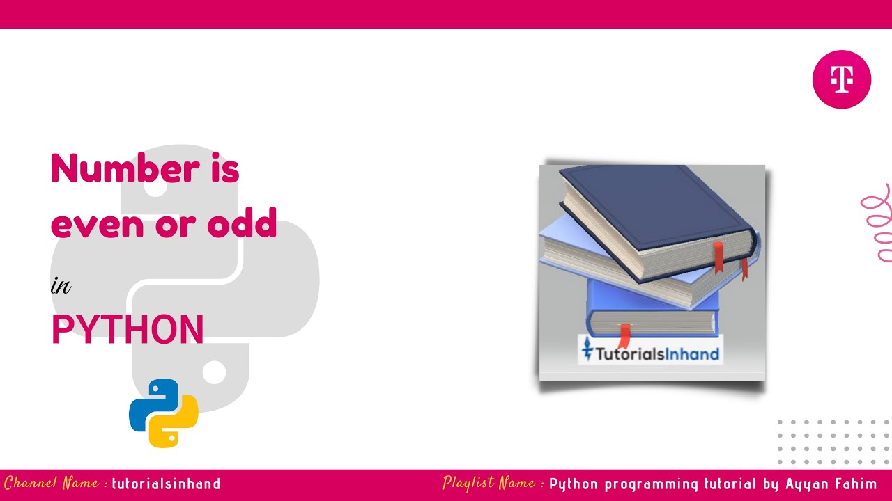 odd even program in python | python program to check odd even #python #pythonforbeginners #viral