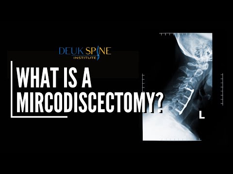 What is a Mircodiscectomy?
