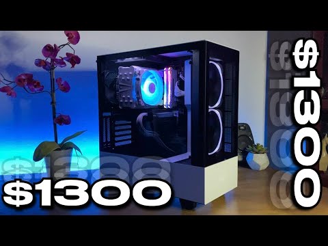 My first $1300 PC Build in 2021 - NZXT H510 Elite/Enermax ETS-T50/Ryzen 5